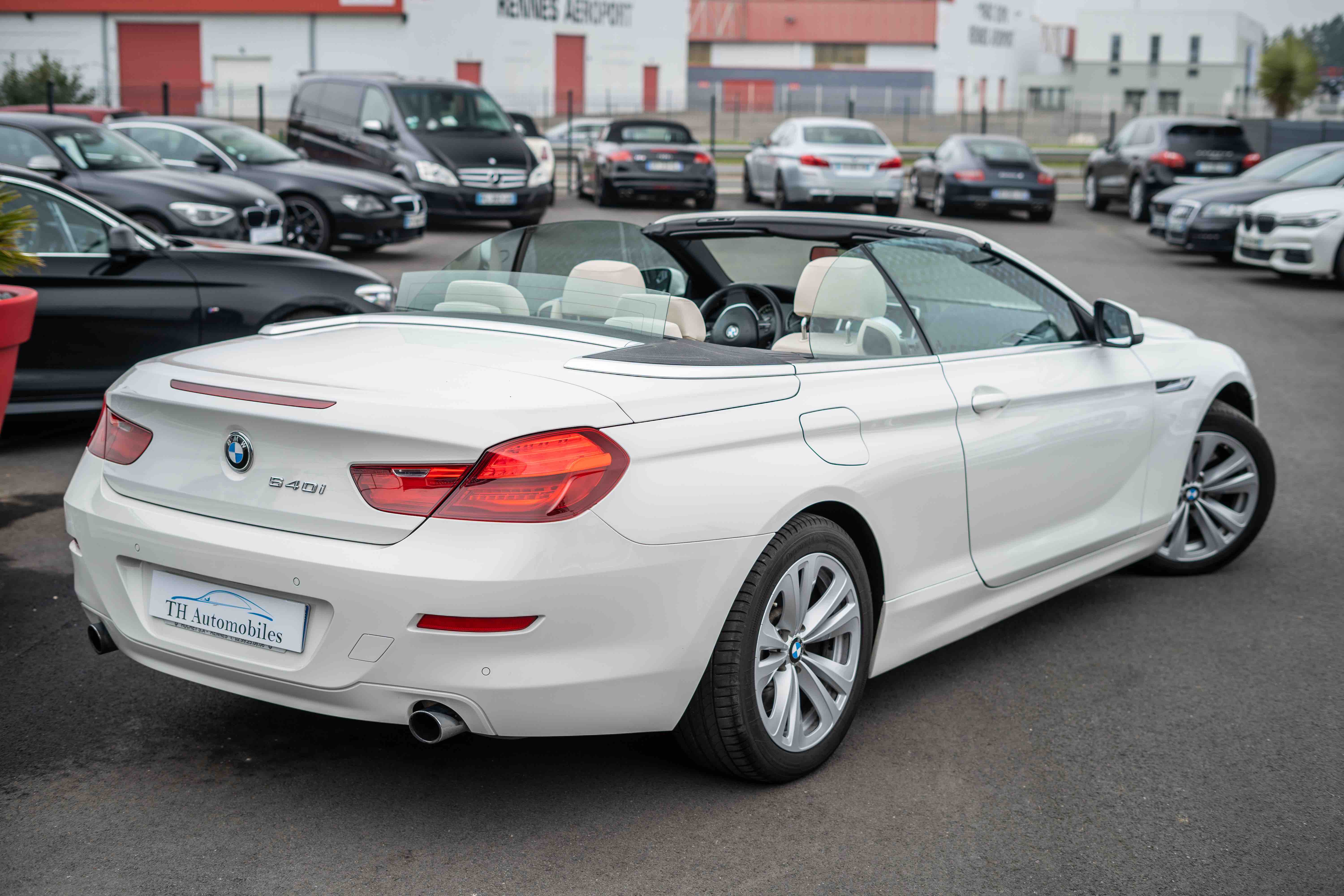 BMW SERIE 6 (F12) CABRIOLET 640I 320 LUXE BVA8 | TH Automobiles